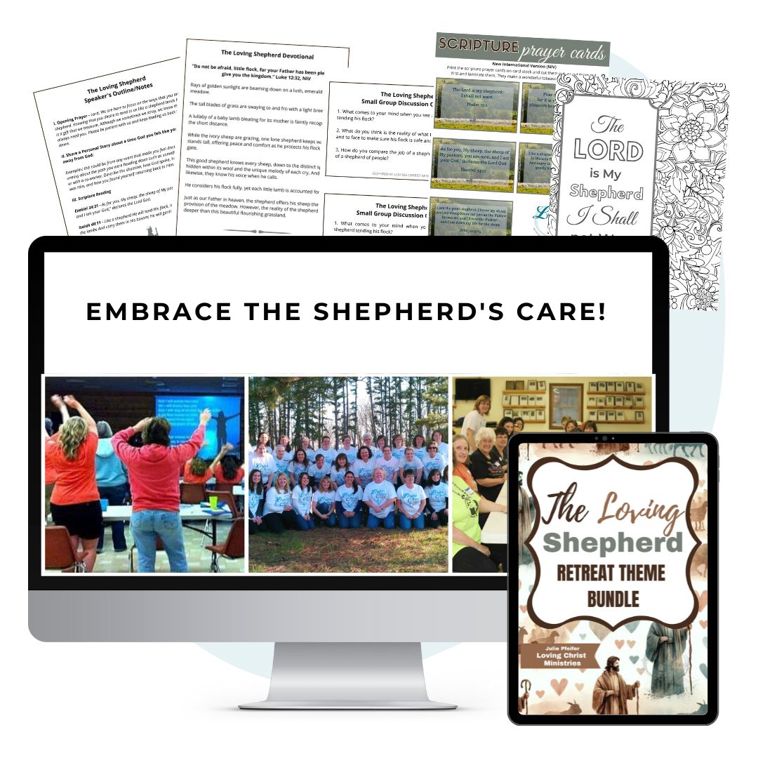 The Loving Shepherd Printable Theme Bundle – Loving Christ Ministries