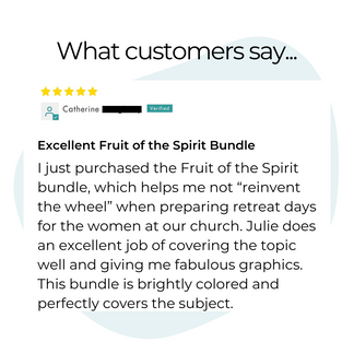 Fruit of the Spirit Printable Theme Bundle – Loving Christ Ministries