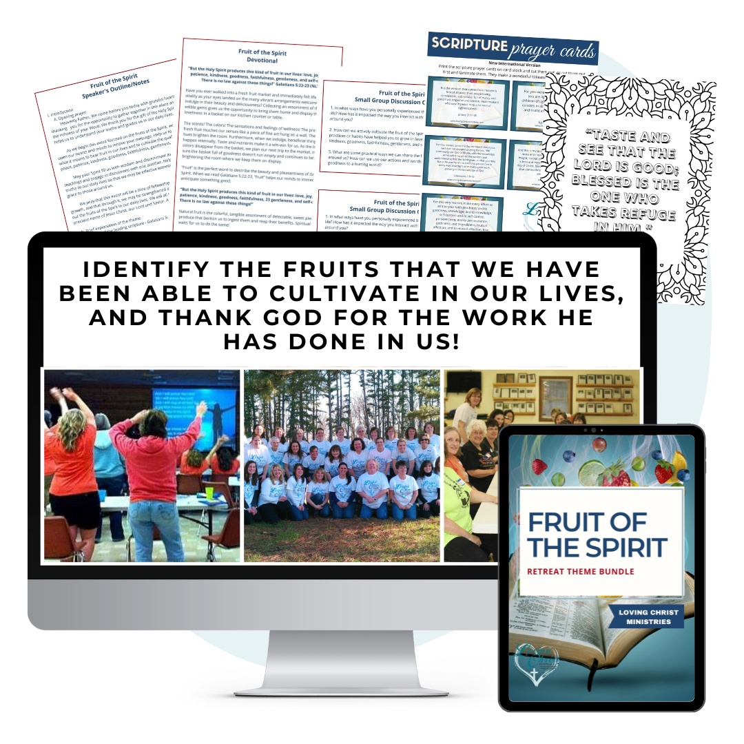 Fruit of the Spirit Printable Theme Bundle – Loving Christ Ministries