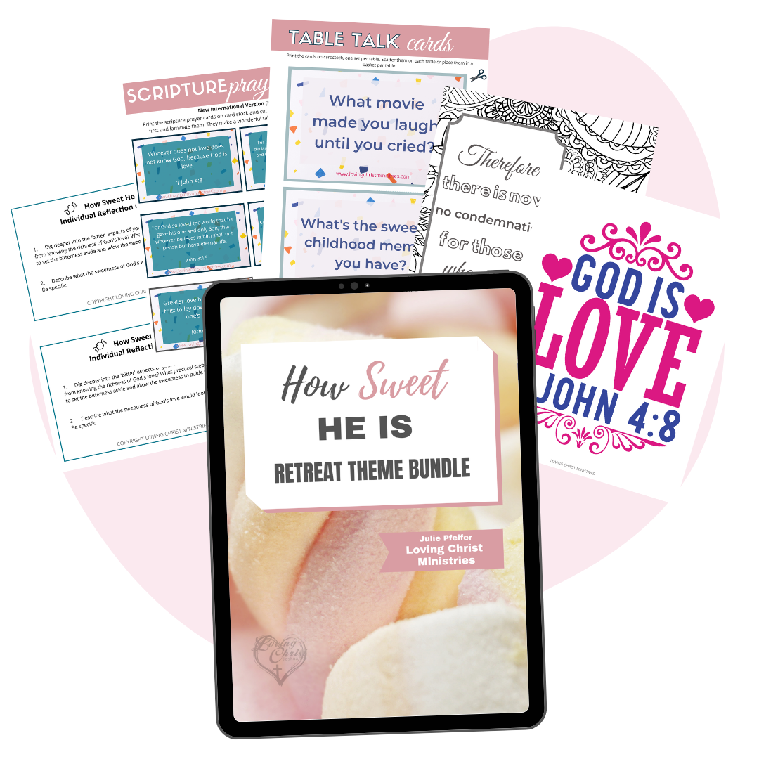 How Sweet He Is Printable Theme Bundle – Loving Christ Ministries