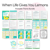 When Life Gives You Lemons Printable Theme Bundle – Loving Christ ...
