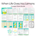 When Life Gives You Lemons Printable Theme Bundle – Loving Christ ...