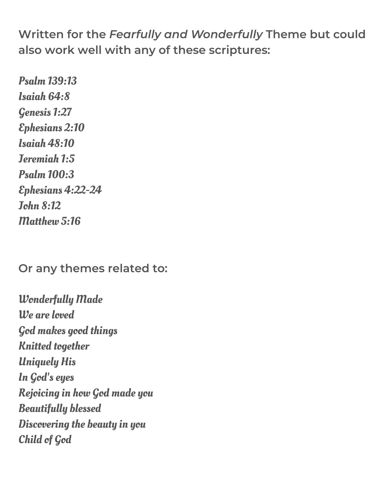 Wonderfully Made - Christian Skit – Loving Christ Ministries