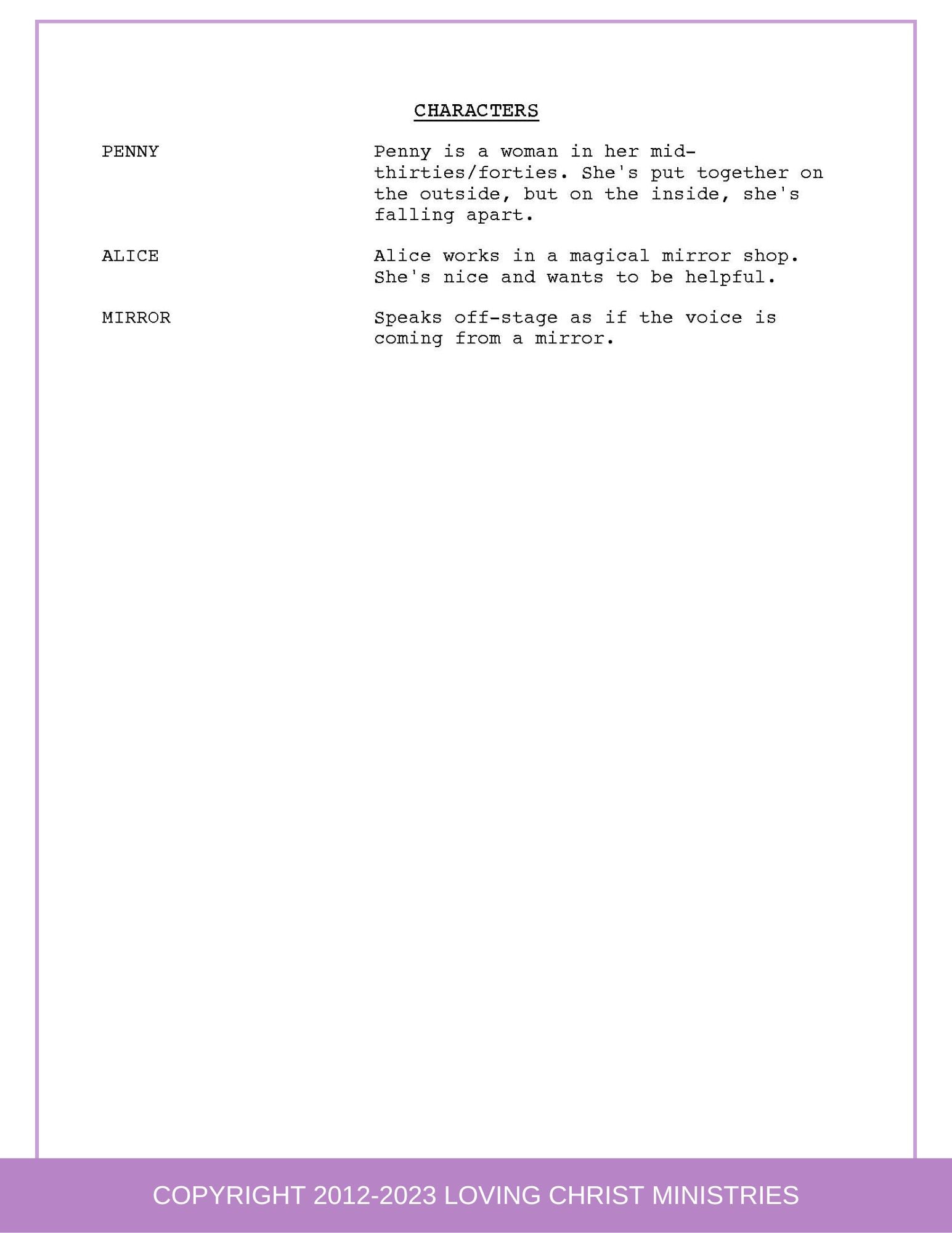 Wonderfully Made - Christian Skit – Loving Christ Ministries