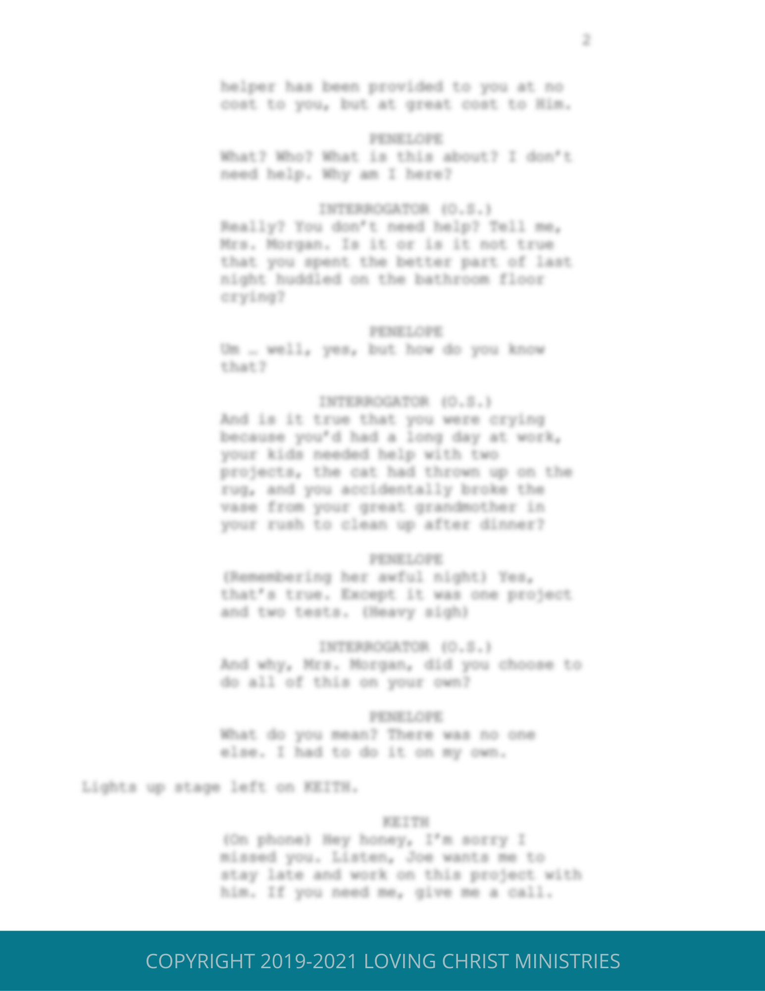 The Burden Police - Christian Skit – Loving Christ Ministries