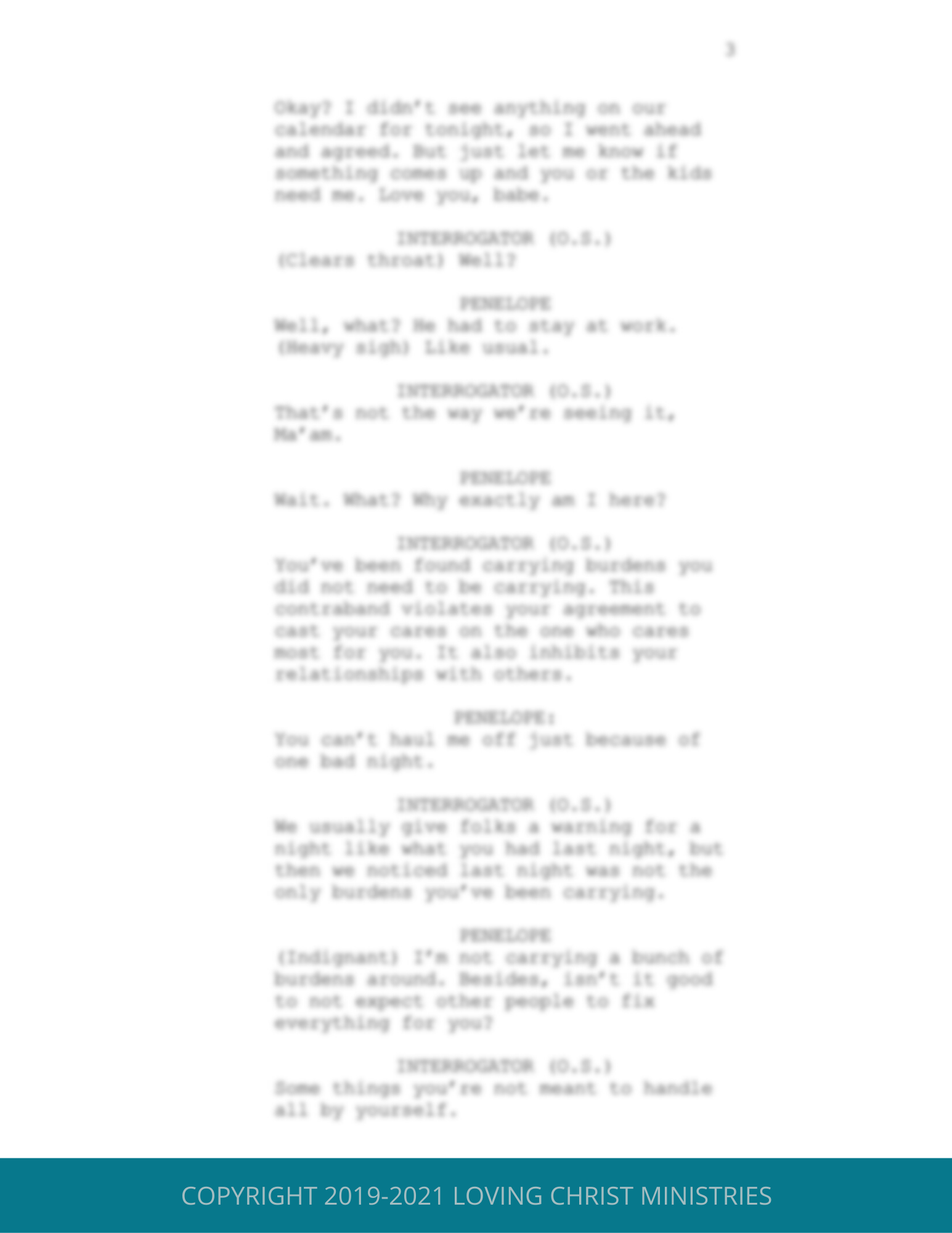 The Burden Police - Christian Skit – Loving Christ Ministries