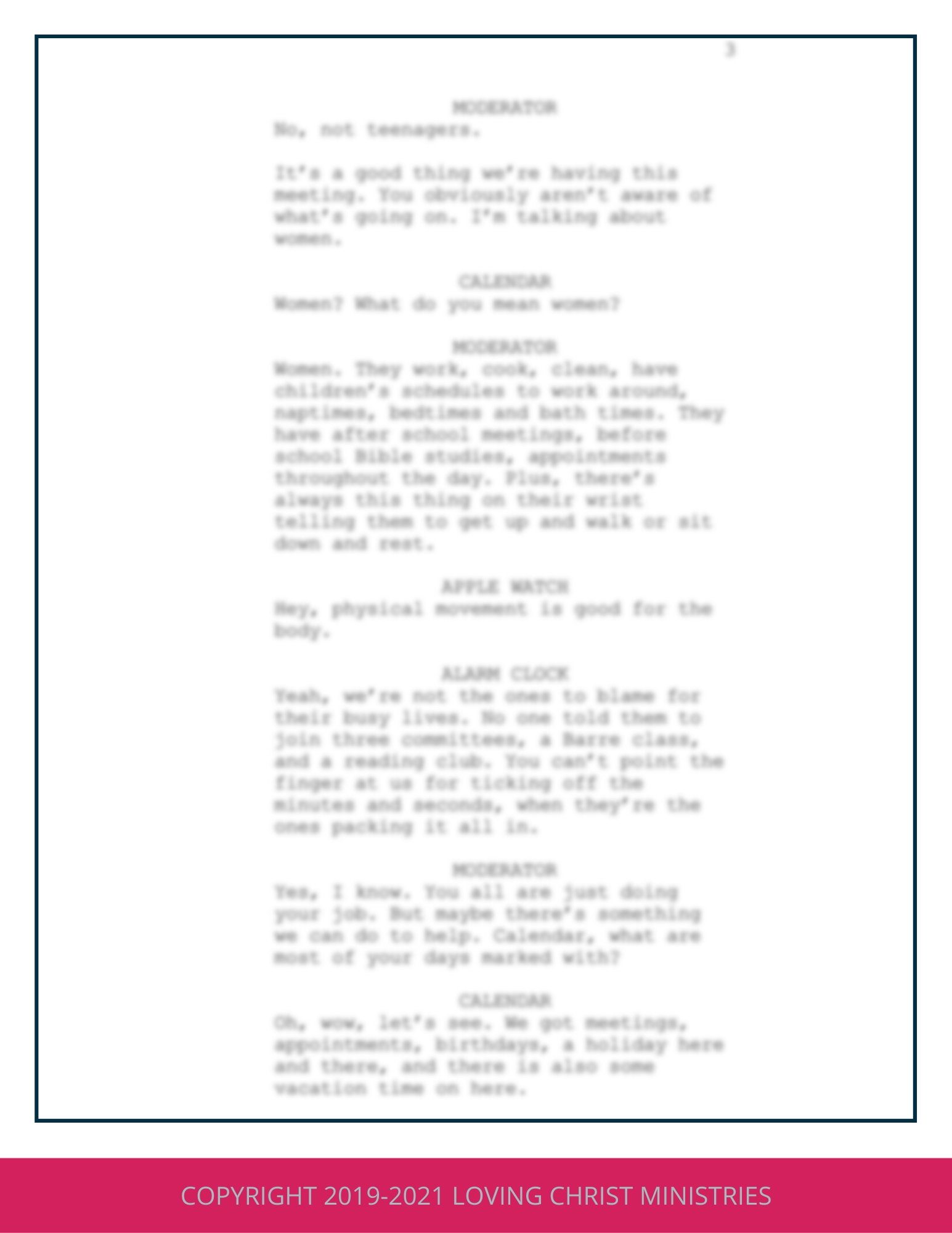 Before the Bell Tolls - Christian Skit – Loving Christ Ministries