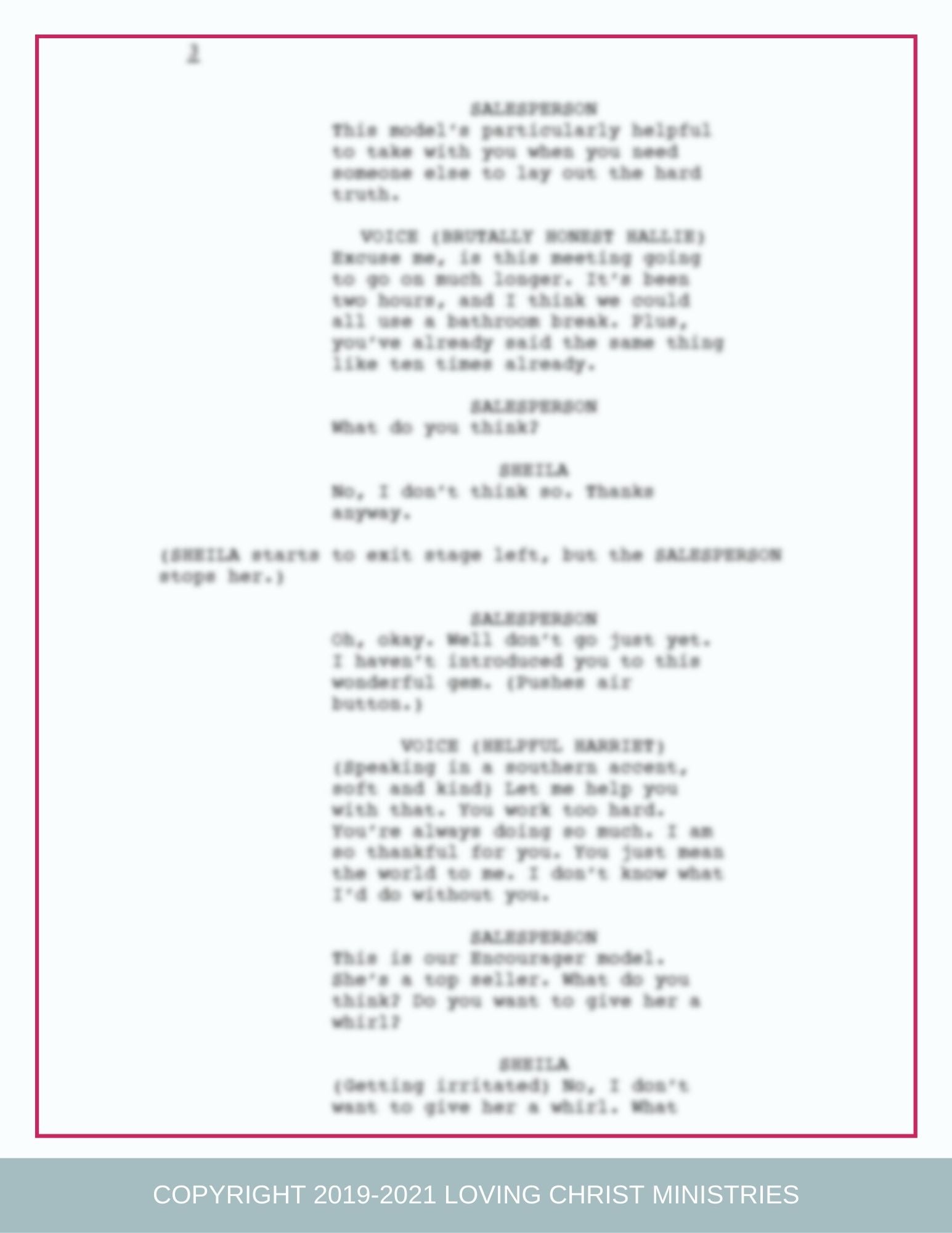 Priceless - Christian Skit – Loving Christ Ministries