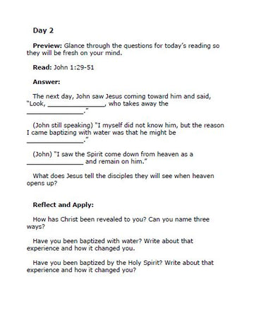 John in 30 Days: Beginner's Bible Study and Reading Plan – Loving ...